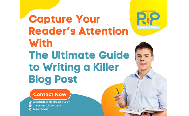 How to write a converting blog post that hooks readers. | RTP Content ...